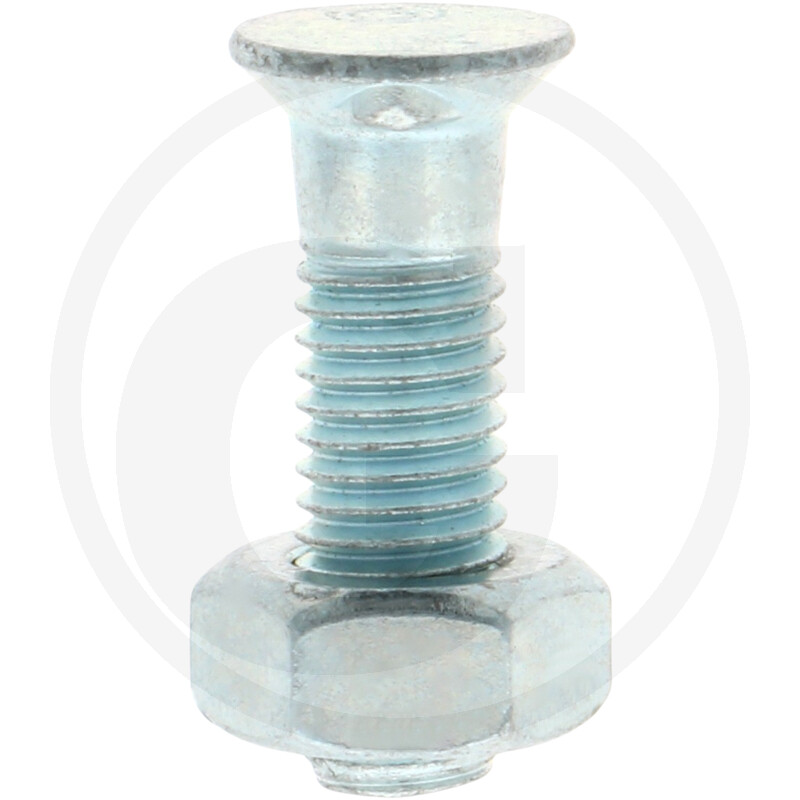 Polt + mutter M10x35 (liblik) GRANIT - Sike Agri