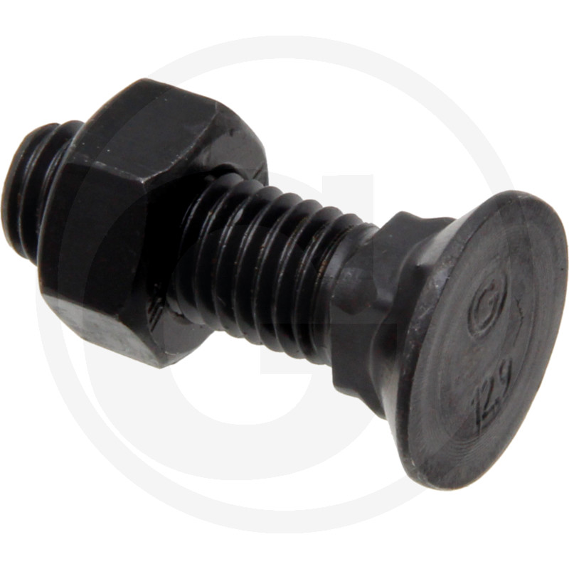 Polt+mutter M12x40 12.9 KV. CLE GRANIT - Sike Agri