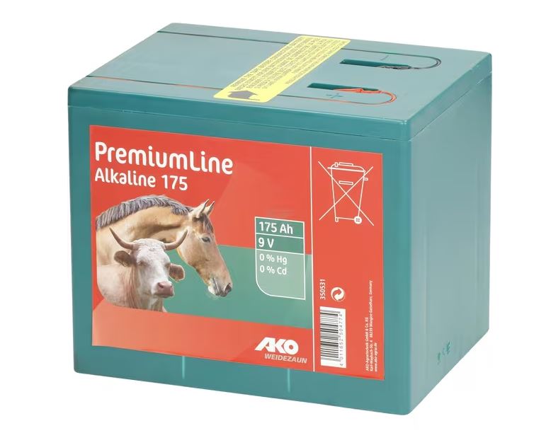 El.karjuse patarei AKO Premium 9V 170AH - Sike Agri