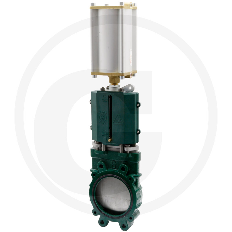 Siiber kahe flantsiga pneumo 10'' MZ - Sike Agri