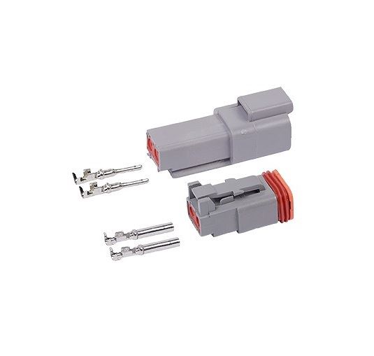 Pistikupesa + pistik DEUTSCH DT 2-PIN - Sike Agri