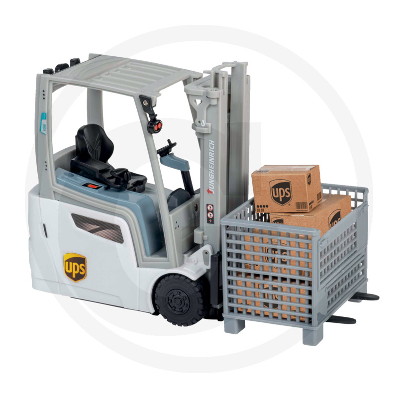 Kahveltõstuk+kastid 1:16 puldiga UPS - Sike Agri