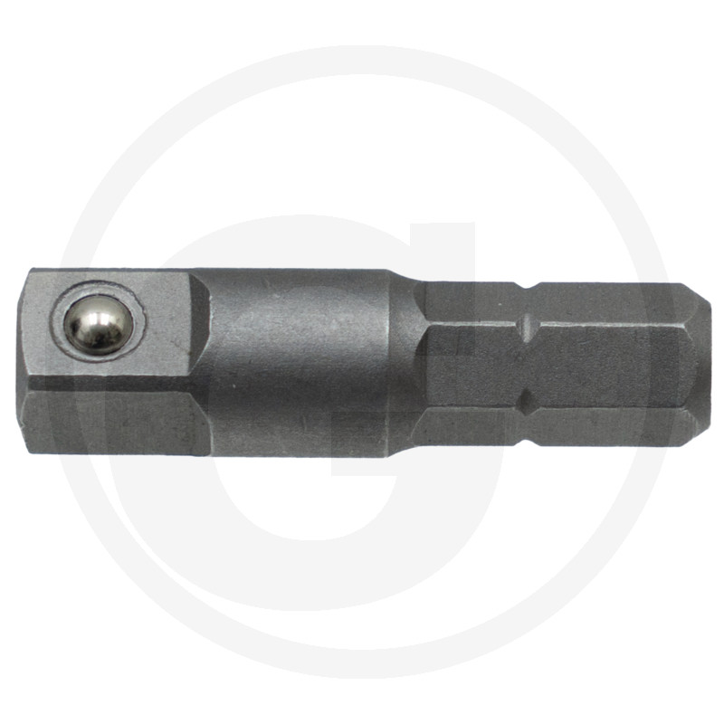 Adapter 1/4" kandiline biti mutrivõtmele - Sike Agri