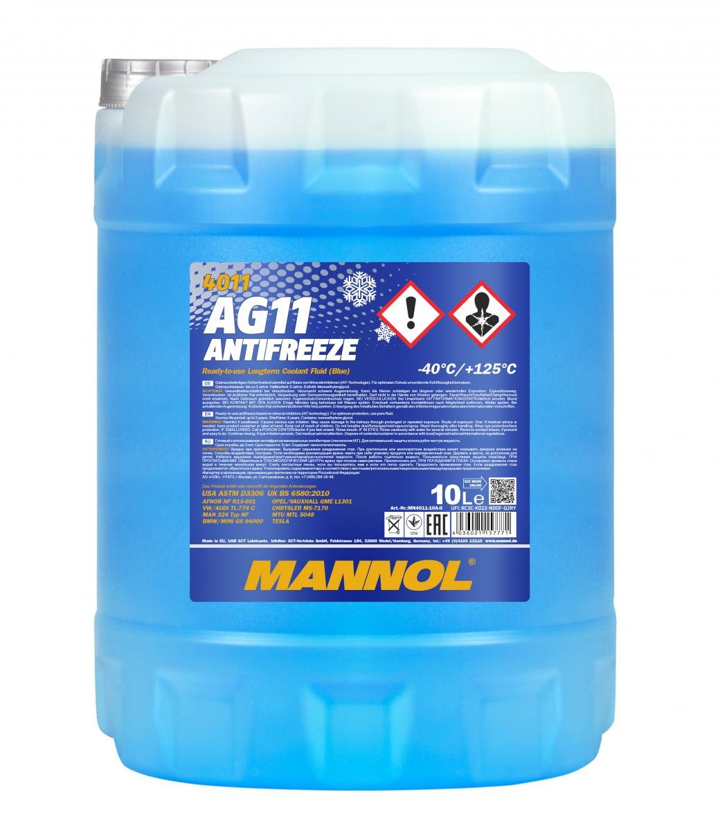 Jahutusvedelik sinine G-11 -40° 10L - Sike Agri