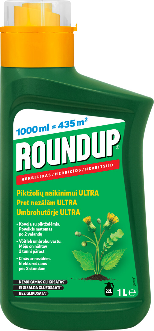 Umbrohutõrje Roundup Ultra 1L - Sike Agri