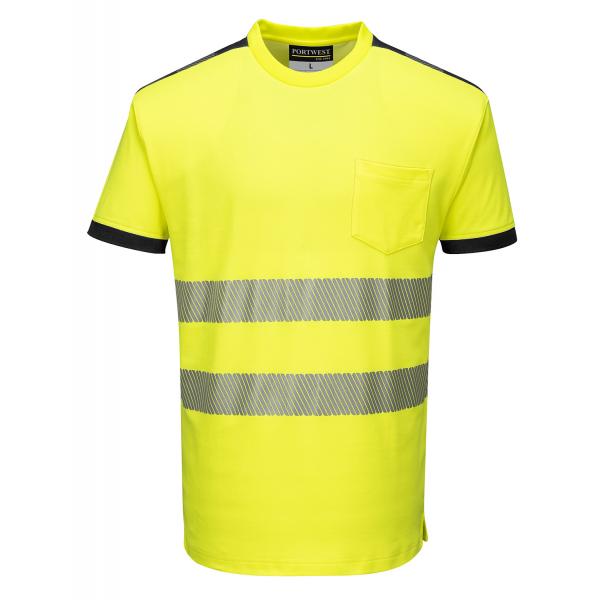 VISION T-särk kollane M - Sike Agri