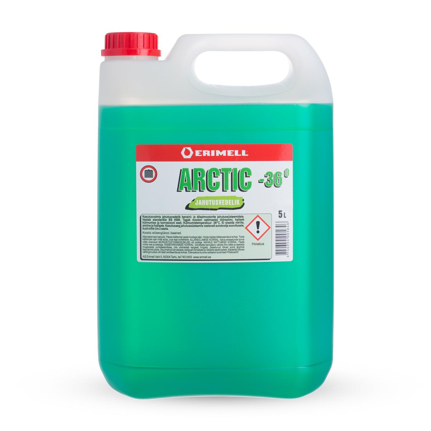 Jahutusvedelik roheline -36°C 5L - Sike Agri